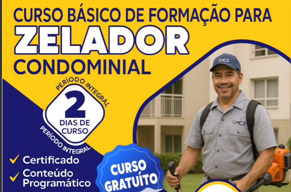 Curso Gratuito de Formação para Zelador Condominial - Giro Marília Notícias